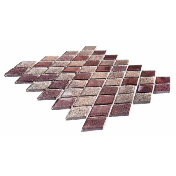 Long Island Mosaics & Tile Cosmos 1" x 1" Glass Novelty Mosaic Tile ...