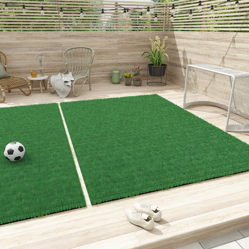 OMFG 120" x 79.2" Artificial Grass Turf Panels & Reviews | Wayfair