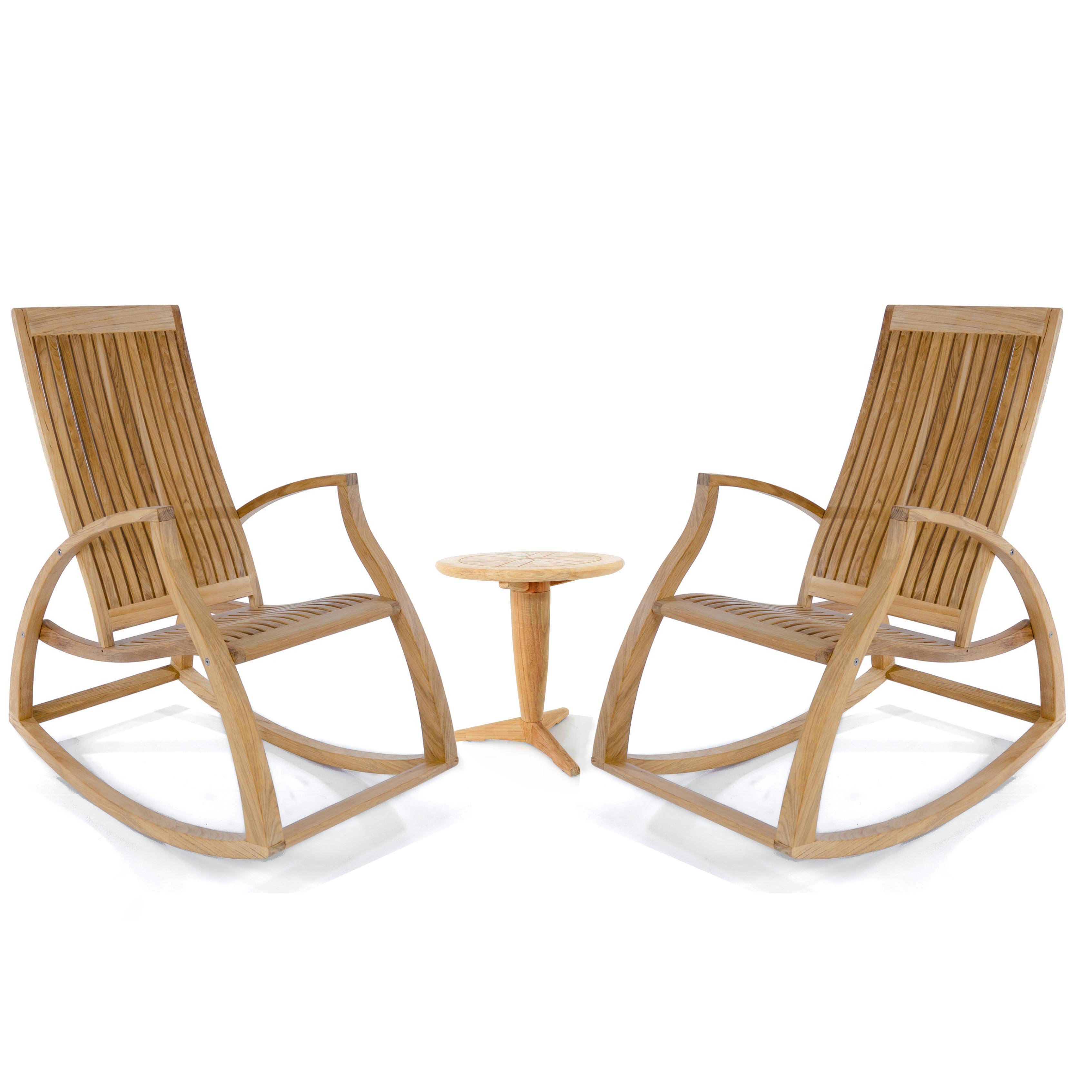 Westminster Teak Outdoor Westminster Teak Rocking Solid Wood Chair ...