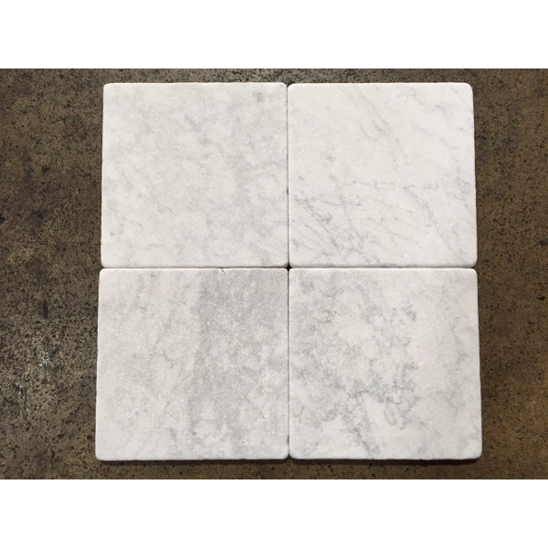 Stone & Tile Shoppe, Inc. 4" x 4" Marble Marble Look Wall & Floor Tile ...