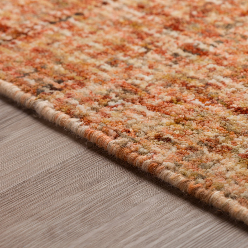 Latitude Run® Gilboa Handmade Wool Sunset Rug & Reviews | Wayfair