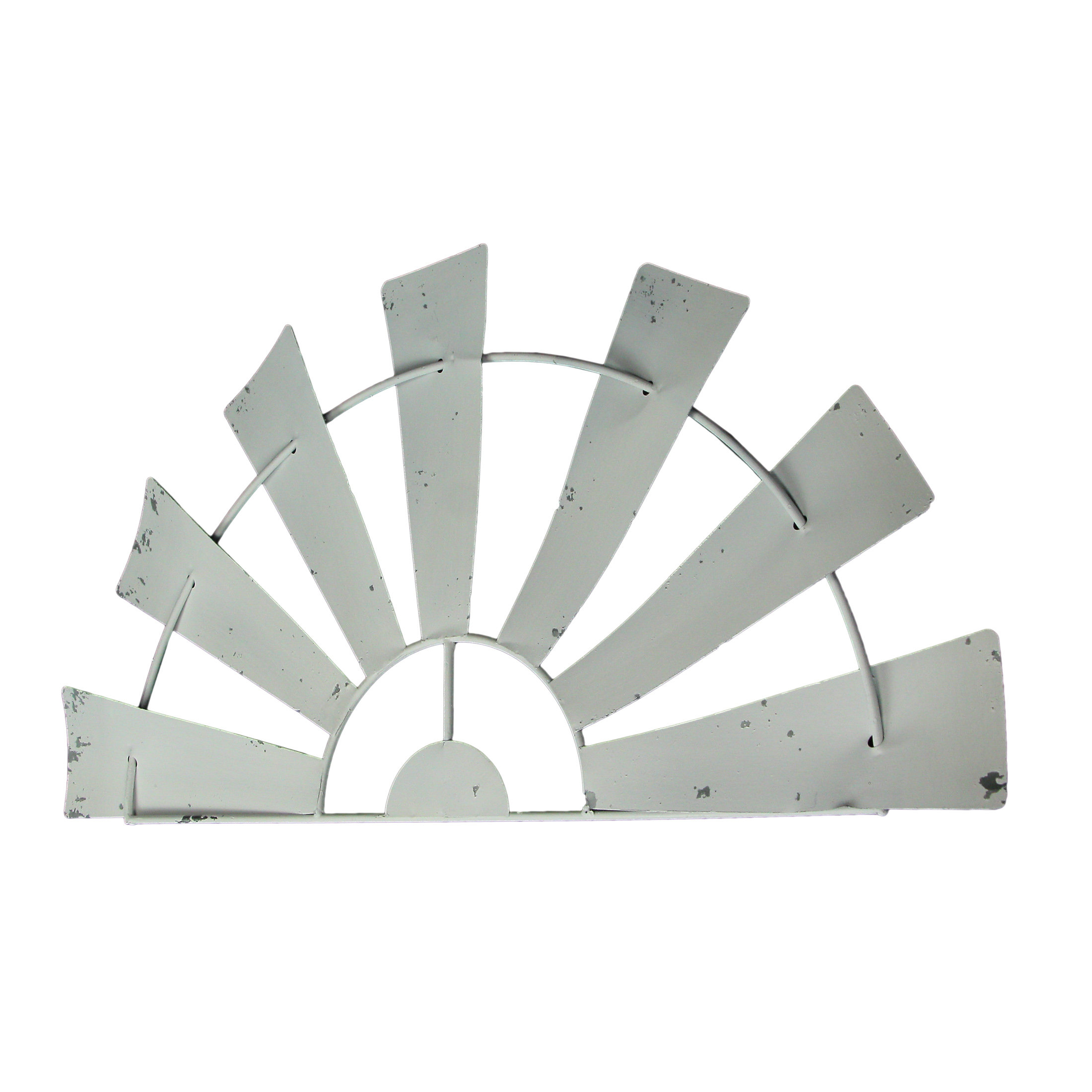 Gracie Oaks Half-Windmill Wall Décor | Wayfair