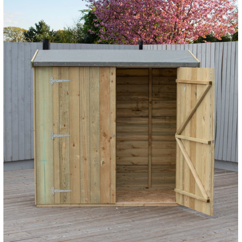Shire Sheds 6 ft. W x 3 ft. D Wood Garden Shed | Wayfair.co.uk