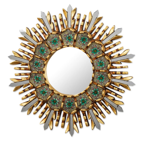 Bungalow Rose Round Wall Mirror | Wayfair