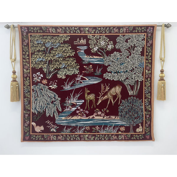 Red Barrel Studio® Cotton William Morris The Brooks Wall Hanging | Wayfair