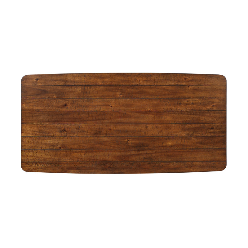 Corrigan Studio® Elliot 60 Inch Wood Dining Table, Oak | Wayfair