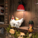 Design Toscano Barnyard Mother Hen and Baby Chick Statue & Reviews ...