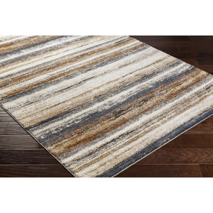 Trent Austin Design® Dunigan Performance Rust/Slate/Beige Rug | Wayfair