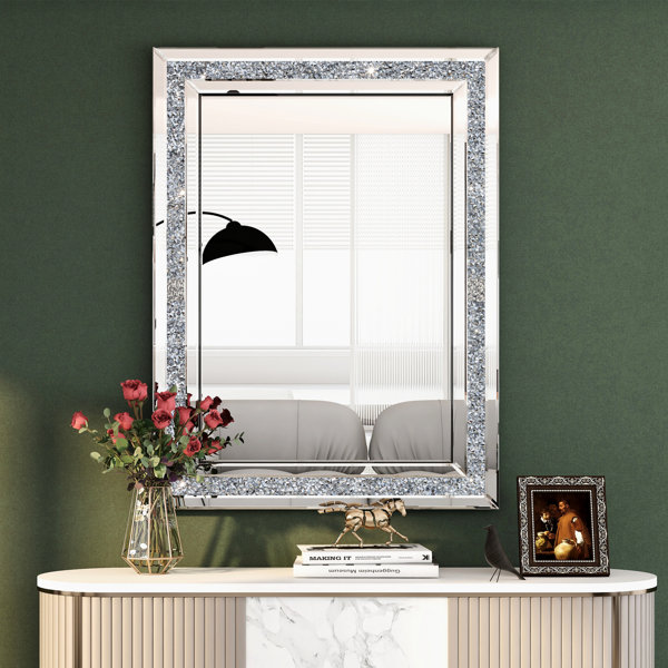 Diamond-cut-mirror | Wayfair