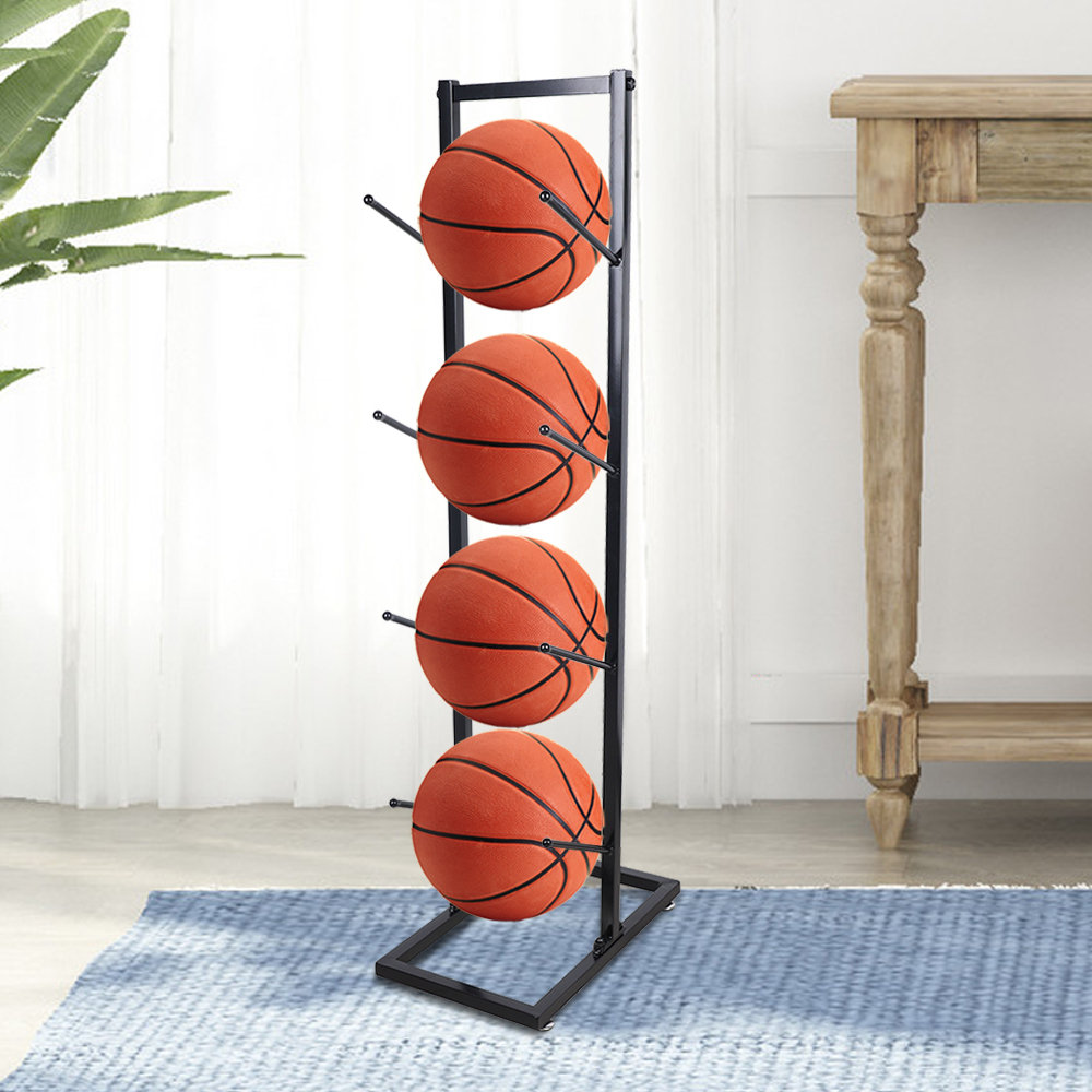 Arlmont & Co. Akhsa Freestanding Sports Rack | Wayfair