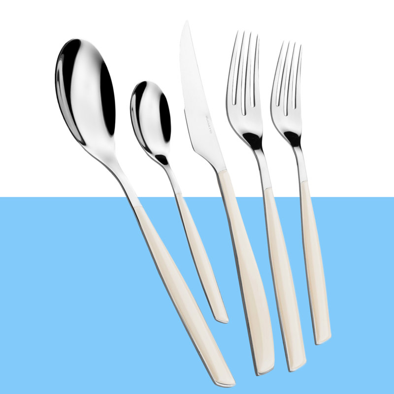 Bugatti Italy Glamour Stainless Steel Flatware Set & Reviews | Wayfair