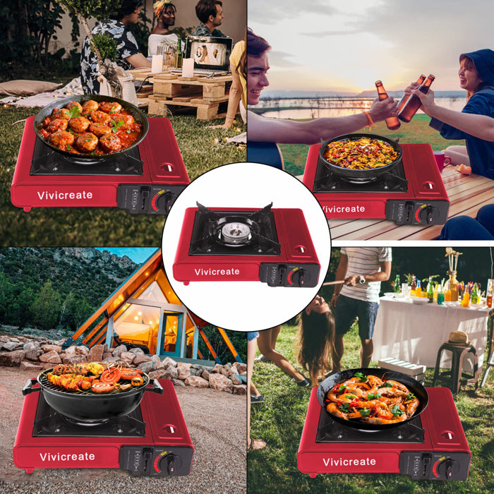 Vivicreate Single Burner Butane Outdoor Stove | Wayfair