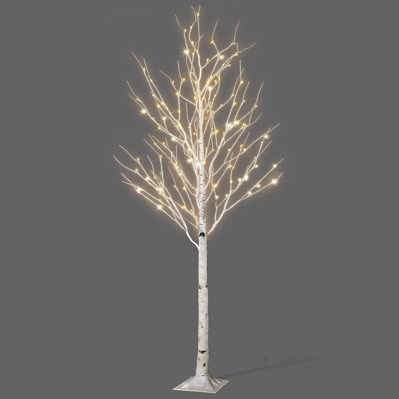 The Seasonal Aisle Birch Twig Tree Lighted Display & Reviews | Wayfair ...