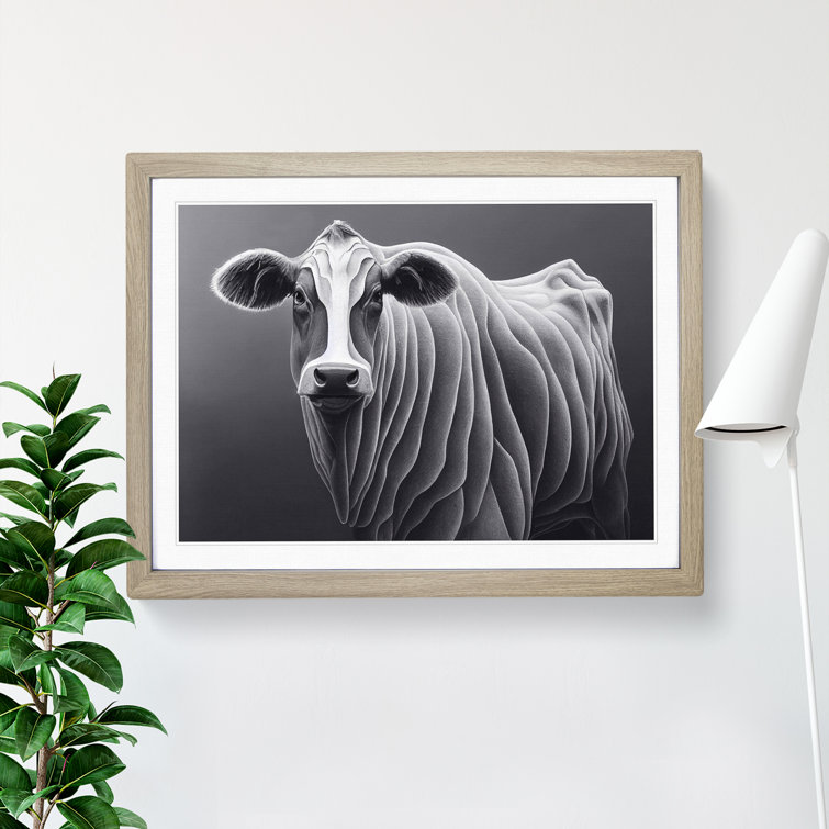 Brambly Cottage XH1022-614X An Enviable Cow - Picture Frame Painting ...