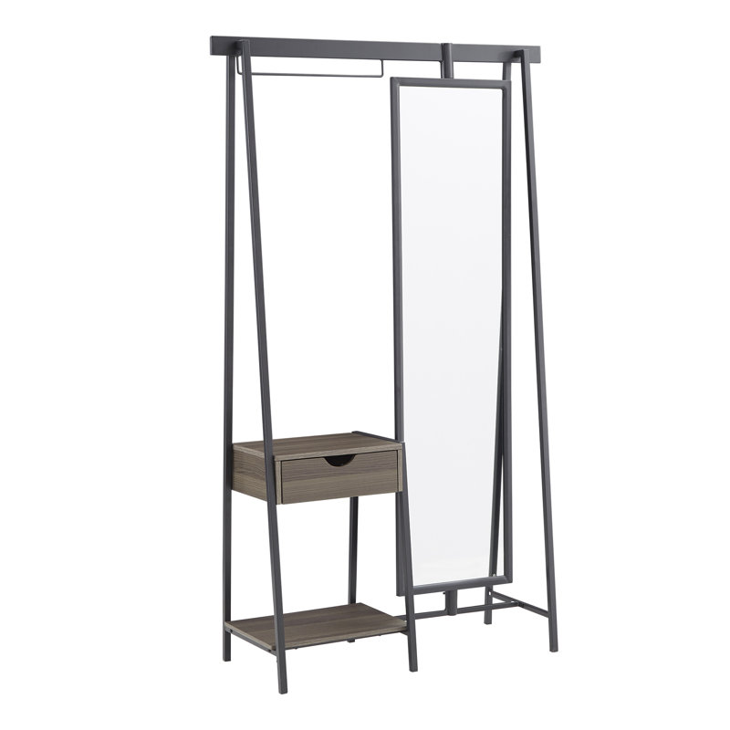 Latitude Run® Maskeen 36.4'' Wide Hall Tree & Reviews | Wayfair