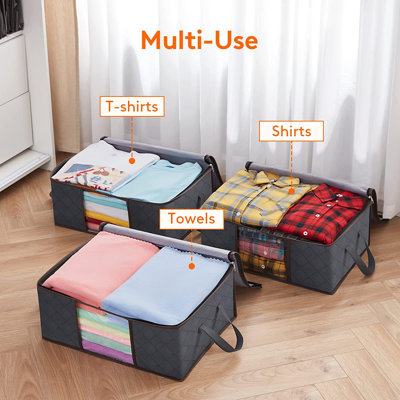 Rebrilliant Fabric Underbed Storage Set | Wayfair