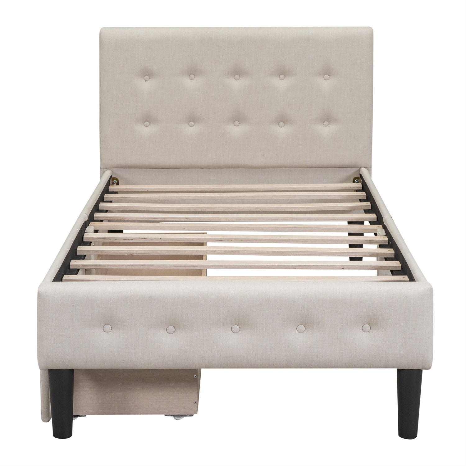 Red Barrel Studio® Natashi Upholstered Storage Bed | Wayfair