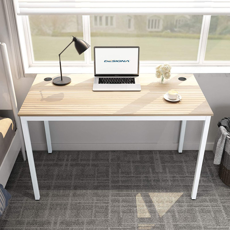 Inbox Zero 47.24'' Desk & Reviews | Wayfair