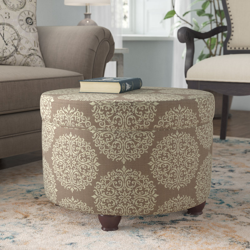 Ophelia & Co. Denning Upholstered Storage Ottoman & Reviews | Wayfair