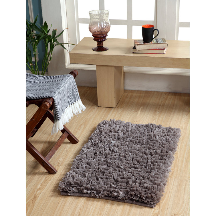 Ebern Designs Annalease Shaggy Accent Bath Rug & Reviews | Wayfair