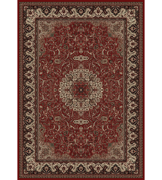 Alcott Hill® Izaiah Oriental Brown/Rust Area Rug & Reviews | Wayfair
