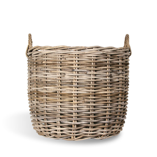Ibolili Morgan Rattan Basket & Reviews | Wayfair