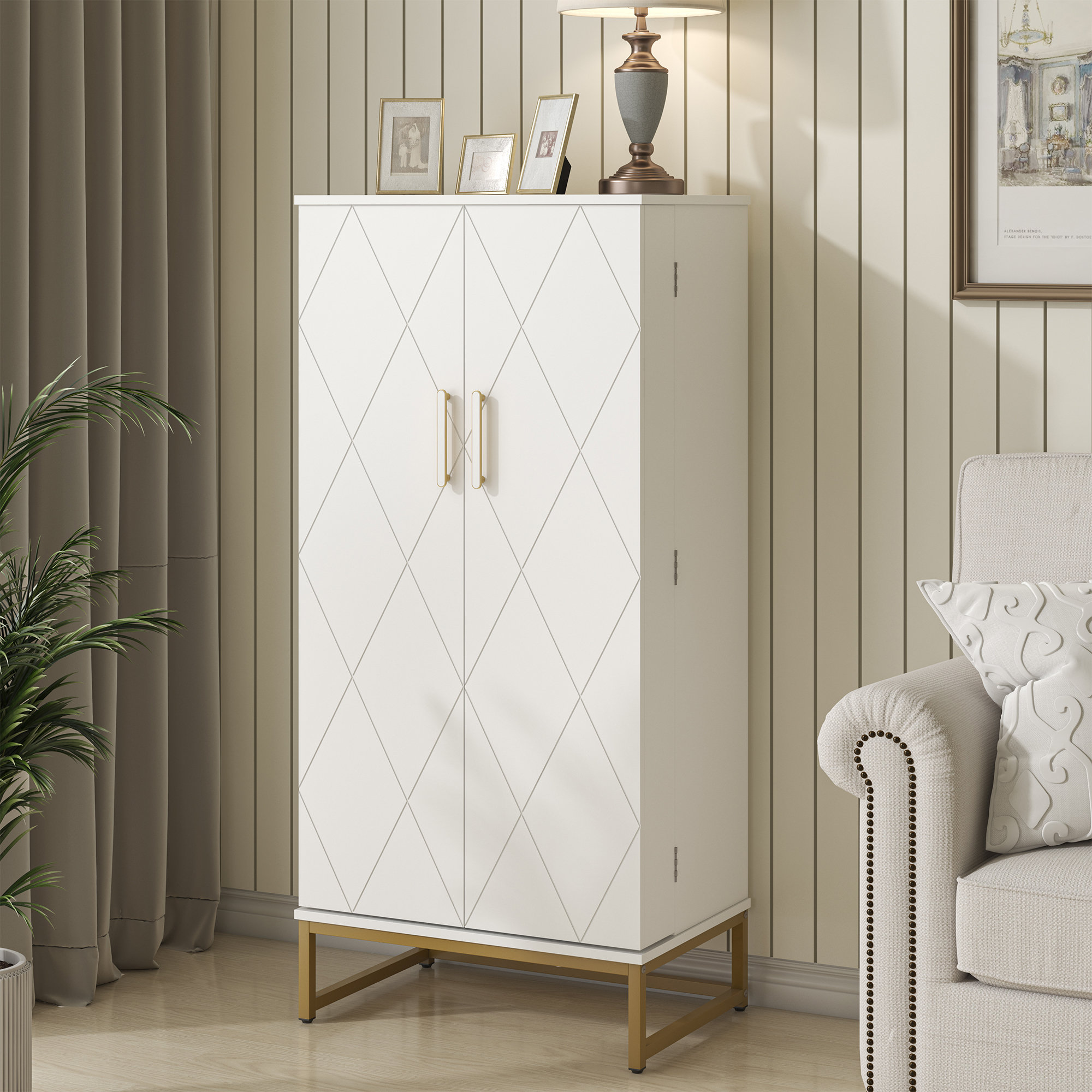 Mercer41 Lisbed 51'' Kitchen Pantry | Wayfair