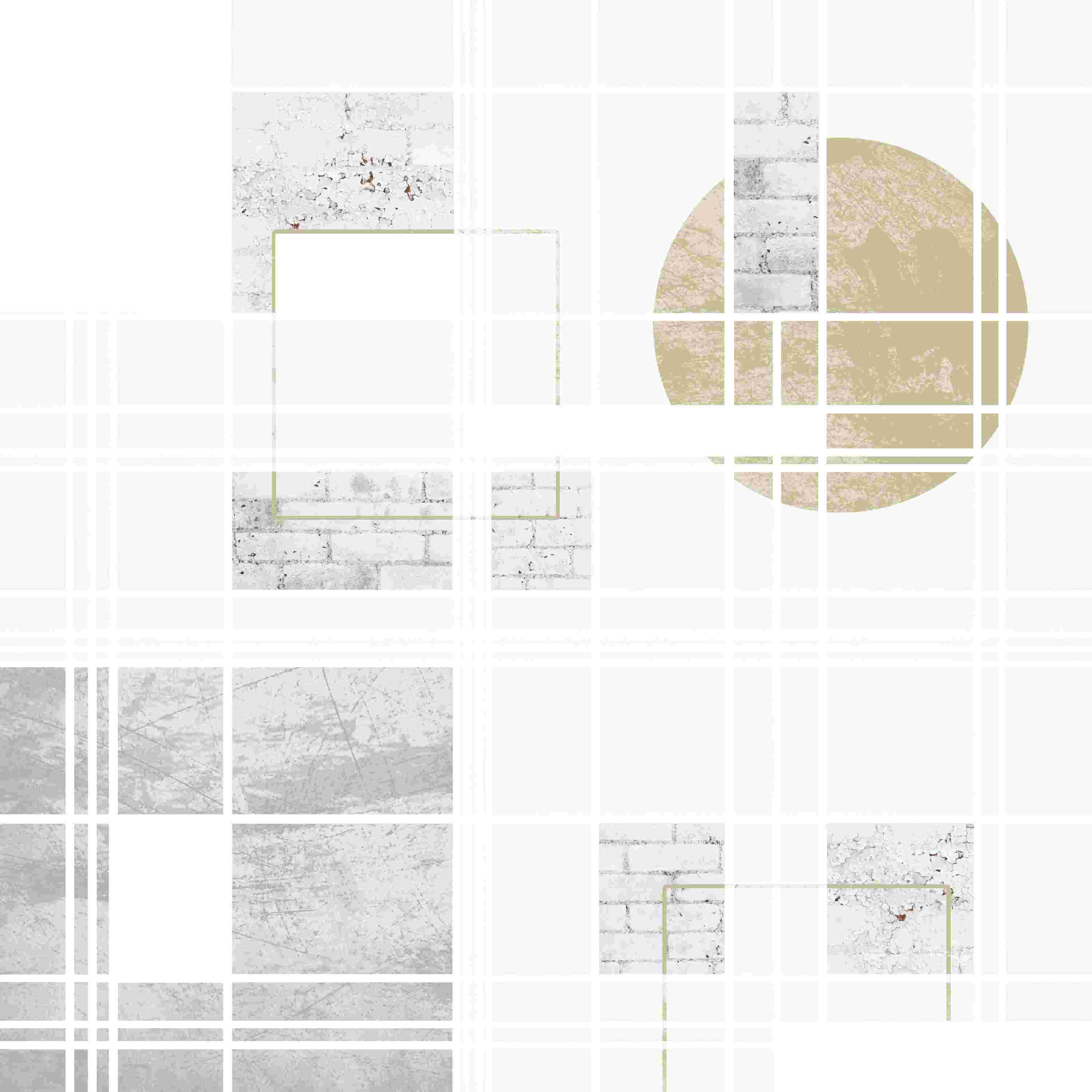 Wrought Studio Rectangle Patterns - Wrapped Canvas Print | Wayfair