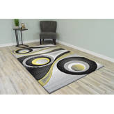 Ivy Bronx Mccampbell Performance Purple/Gray/White Rug & Reviews | Wayfair