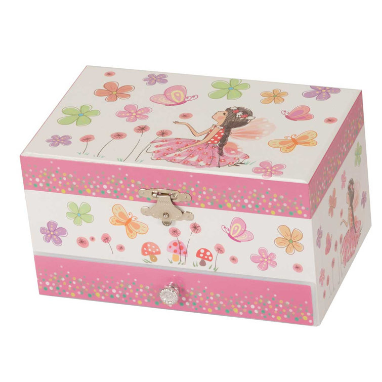 Mele&Co Georgina Stardust Fairy Musical Jewellery Box | Wayfair.co.uk