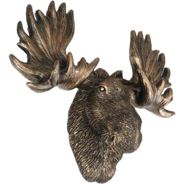 Hi-Line Gift Ltd. Moose Head Wall Décor & Reviews | Wayfair