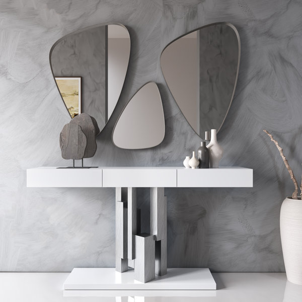 Orren Ellis Maximo Console Table and Mirror Set | Wayfair