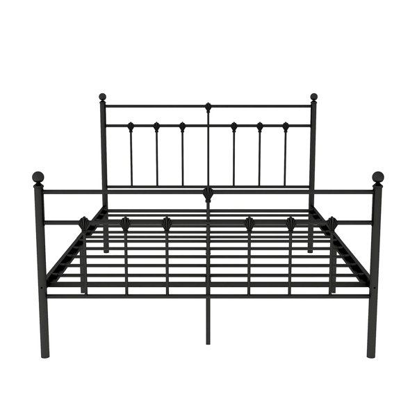 Red Barrel Studio® Rollegem Metal Bed & Reviews | Wayfair