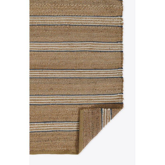 Erin Gates by Momeni Handmade Flatweave Jute/Sisal Blue Rug | Wayfair