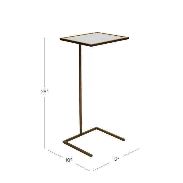 WorldsAway 26'' Tall C Table End Table & Reviews | Wayfair