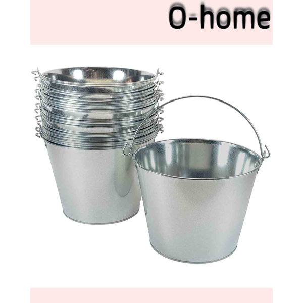O-home Metal/Wire Bucket Set | Wayfair