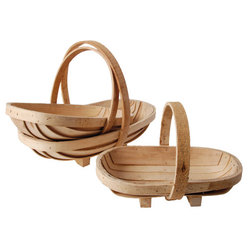 Charlton Home® 3 Piece Basket Set | Wayfair
