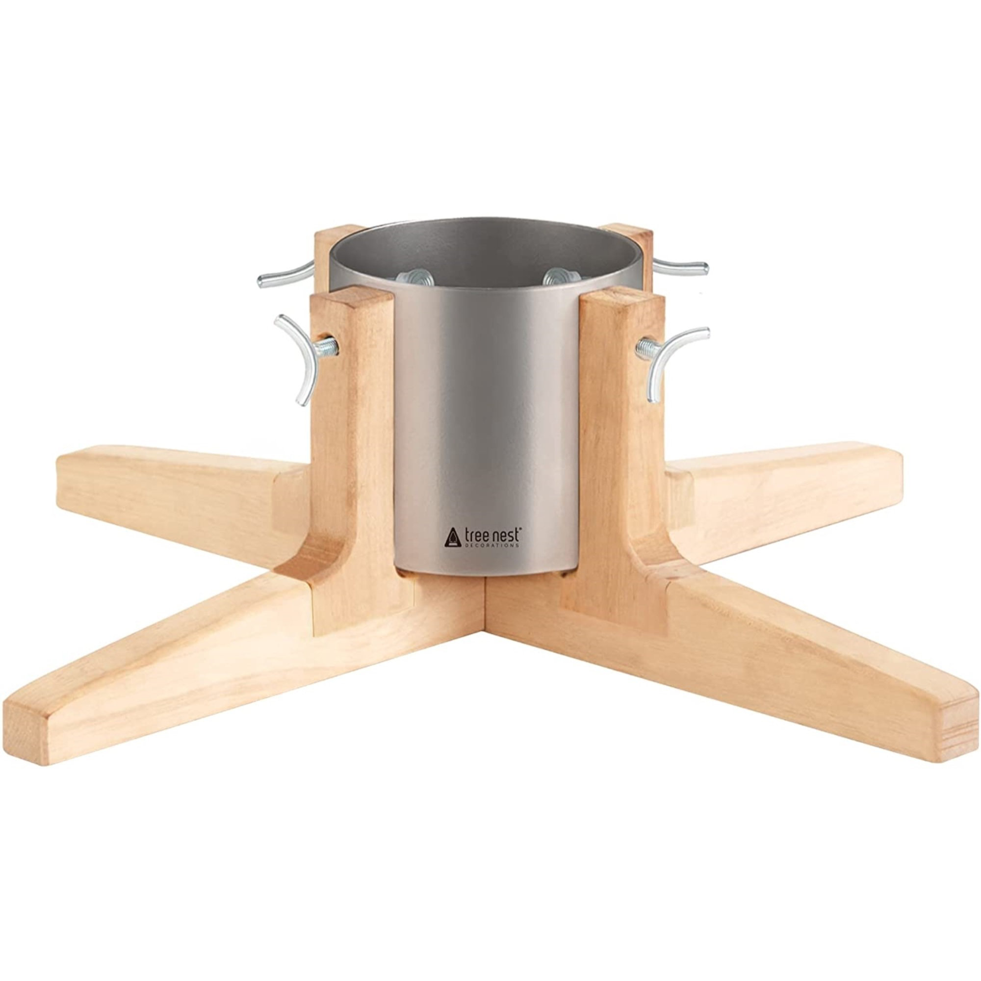 TreeNest Rustic Christmas Live Tree Stand | Wayfair