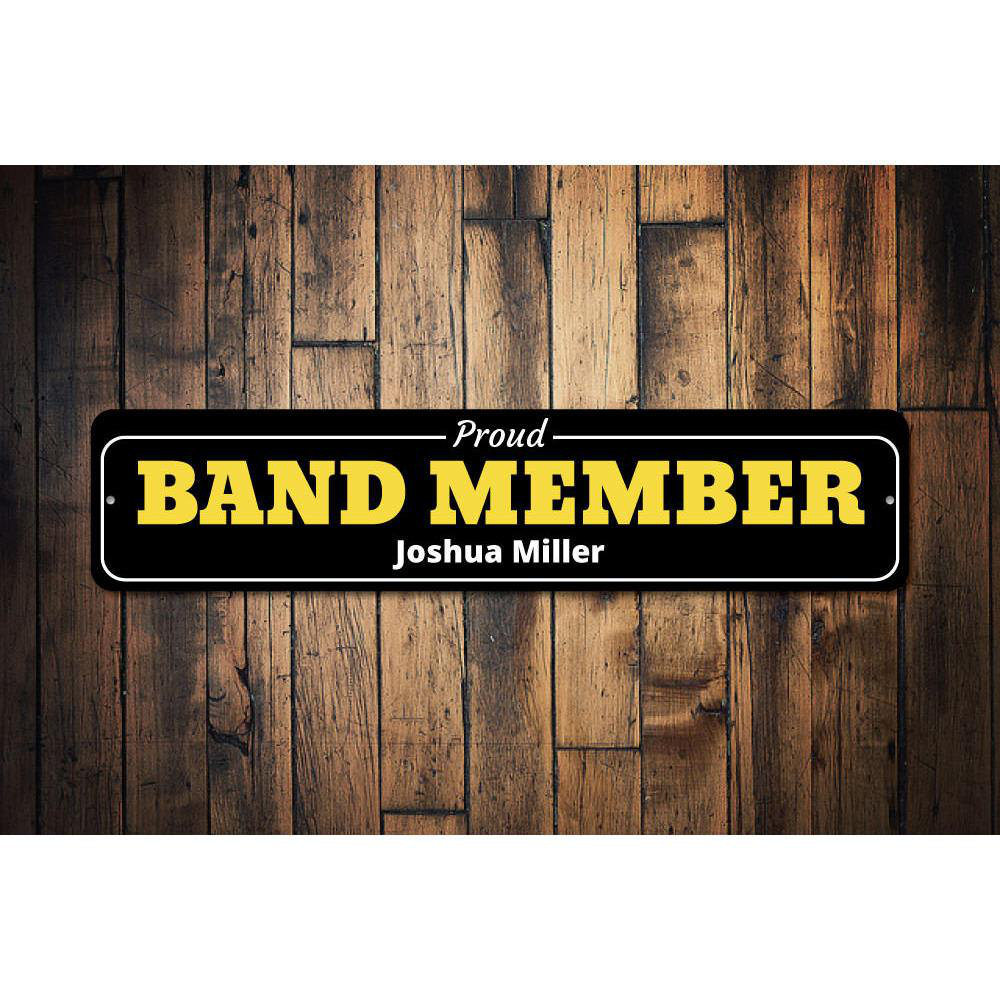 Lizton Sign Shop, Inc Band Member Custom Aluminum Sign | Wayfair