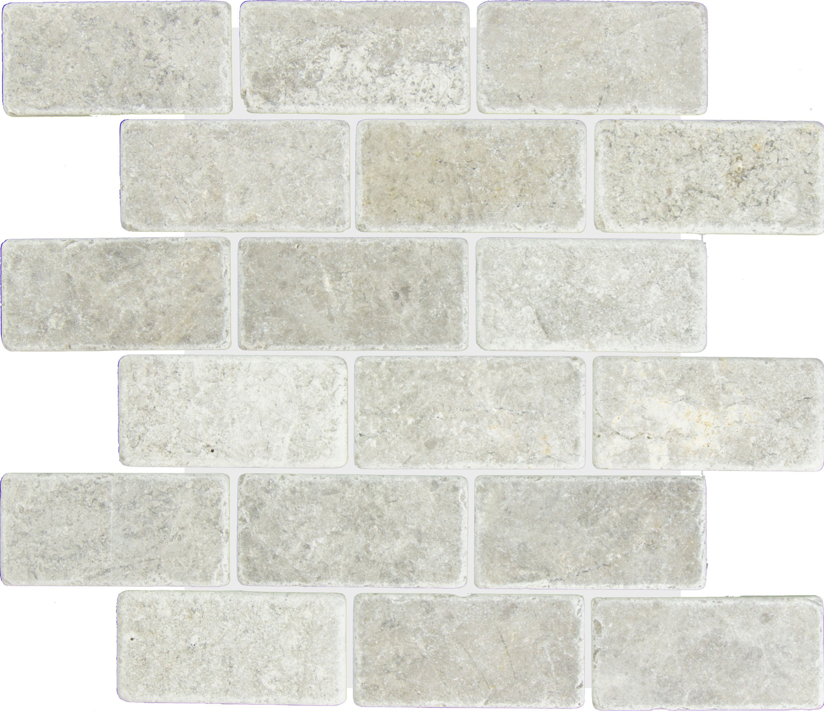 Stone & Tile Shoppe, Inc. Marble Brick Joint Mosaic Wall & Floor Tile ...
