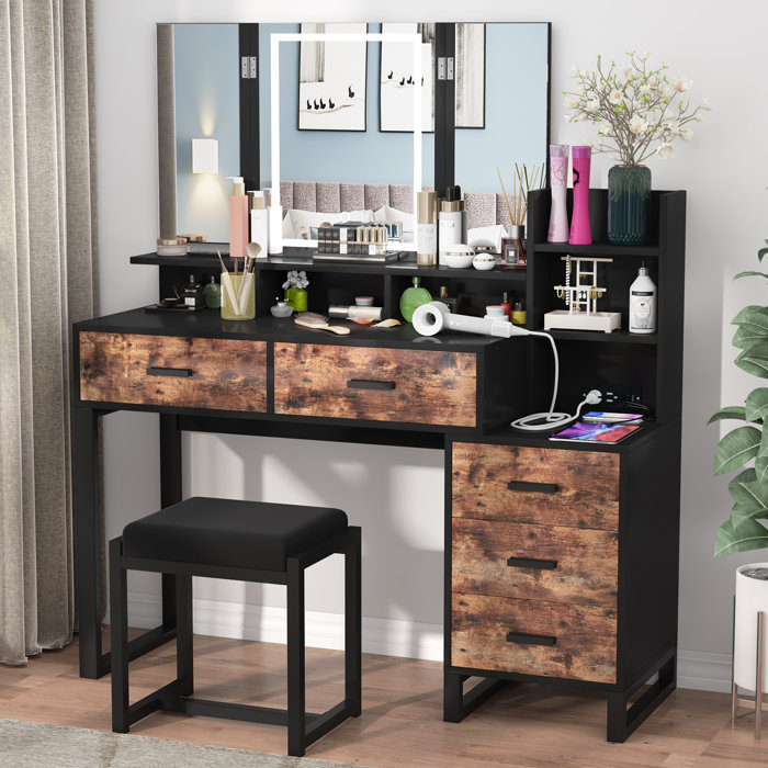 17 Stories Vanity & Reviews | Wayfair