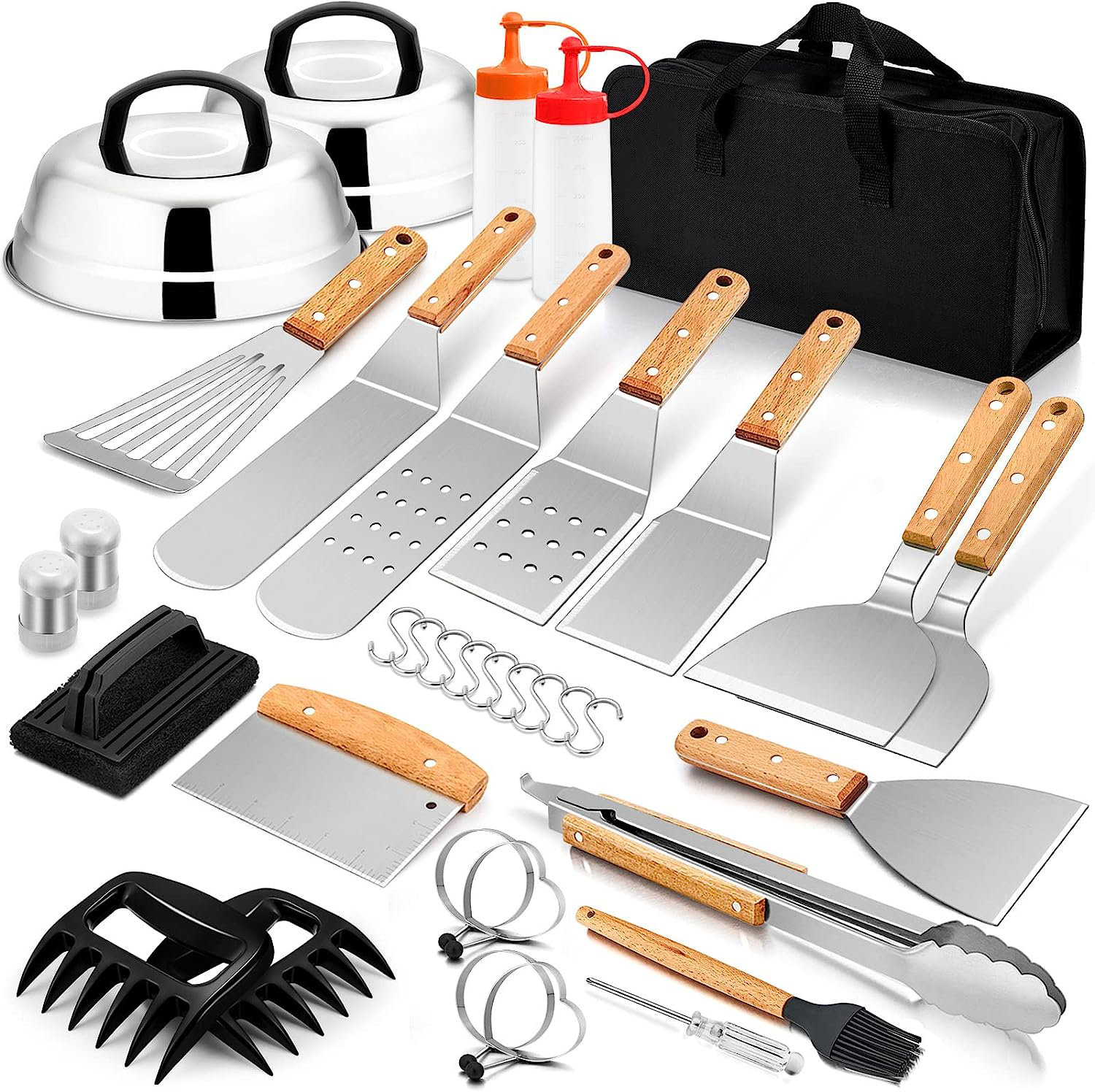 YardStash Stainless Steel Grilling Tool Set | Wayfair
