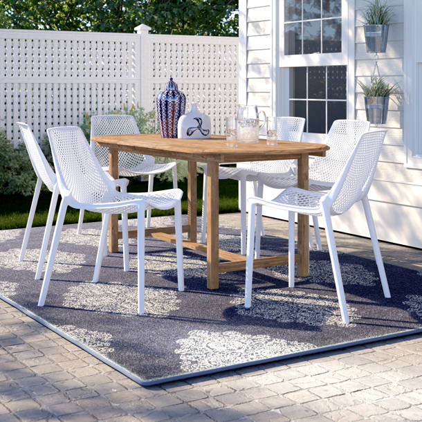 Beachcrest Home Rafael Extendable Outdoor Dining Table | Wayfair