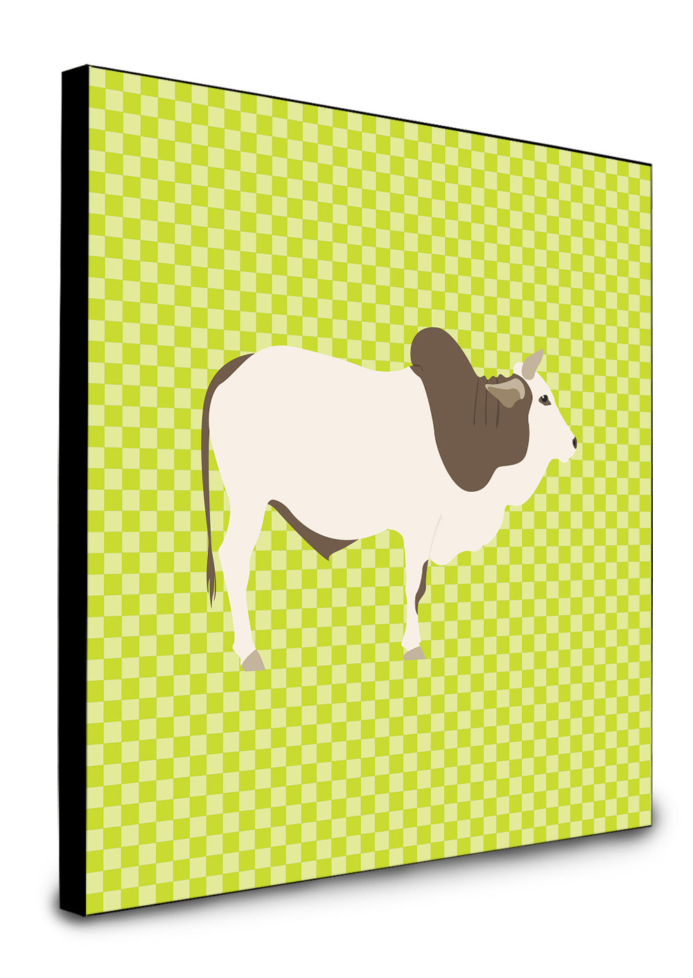 Harriet Bee Doretta Malvi Cow Artwork Wall Panel | Wayfair