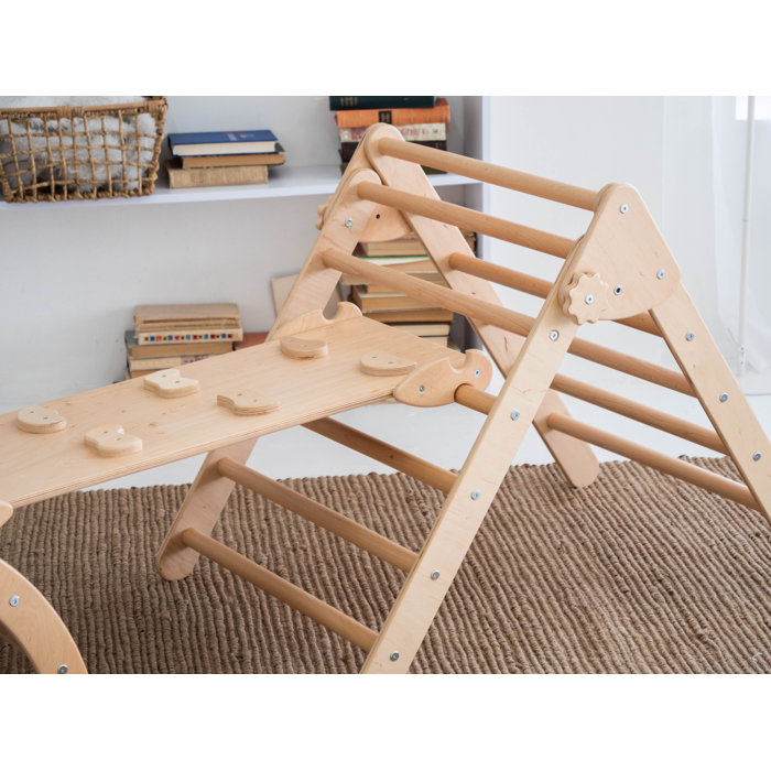 WoodandHearts Standard Size Triangle Arch Ramp Climber & Reviews | Wayfair