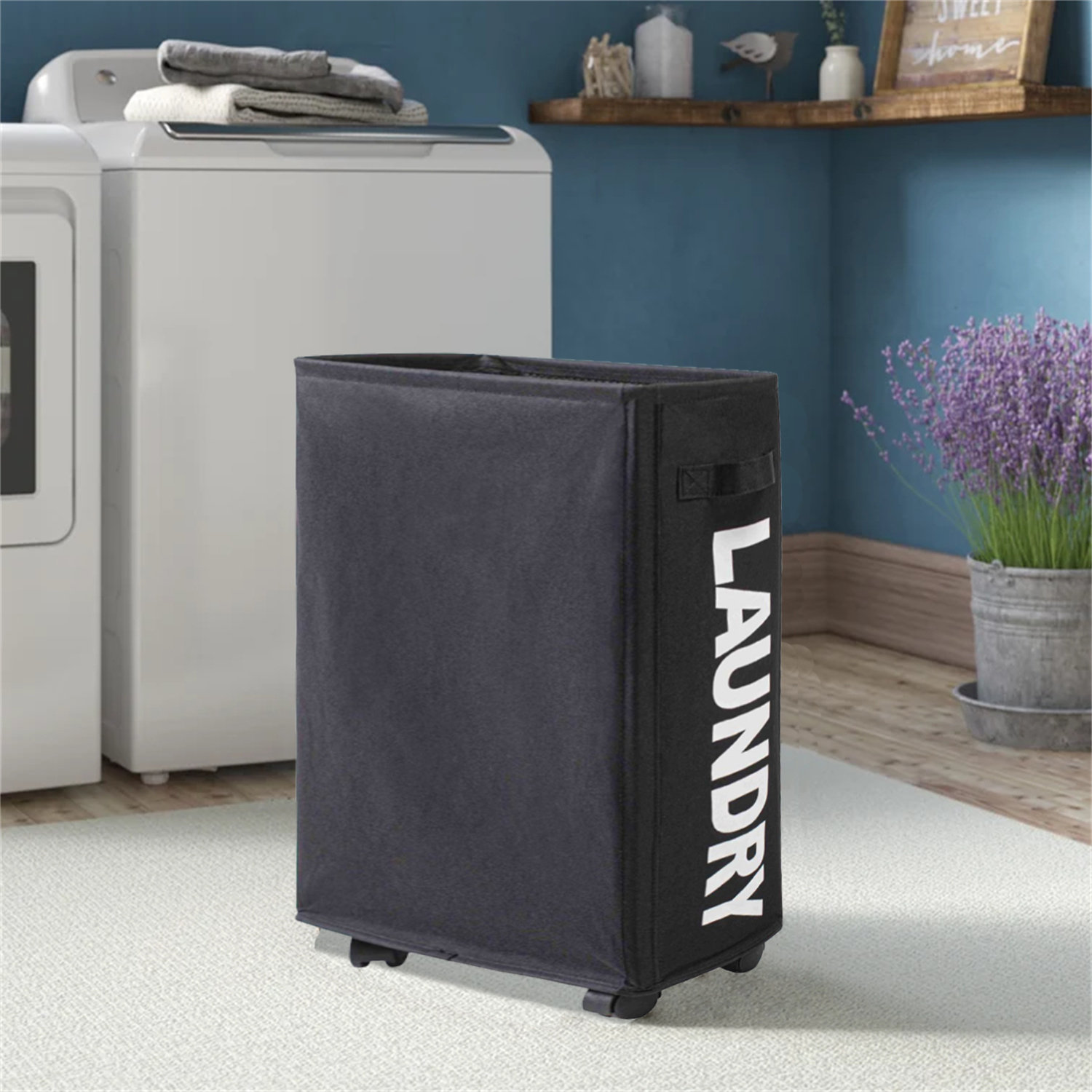 Rebrilliant Foldable Laundry Hamper | Wayfair