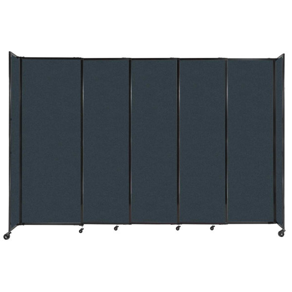 Versare 7'6" Tall Straightwall Sliding Portable Partition - Wayfair Canada