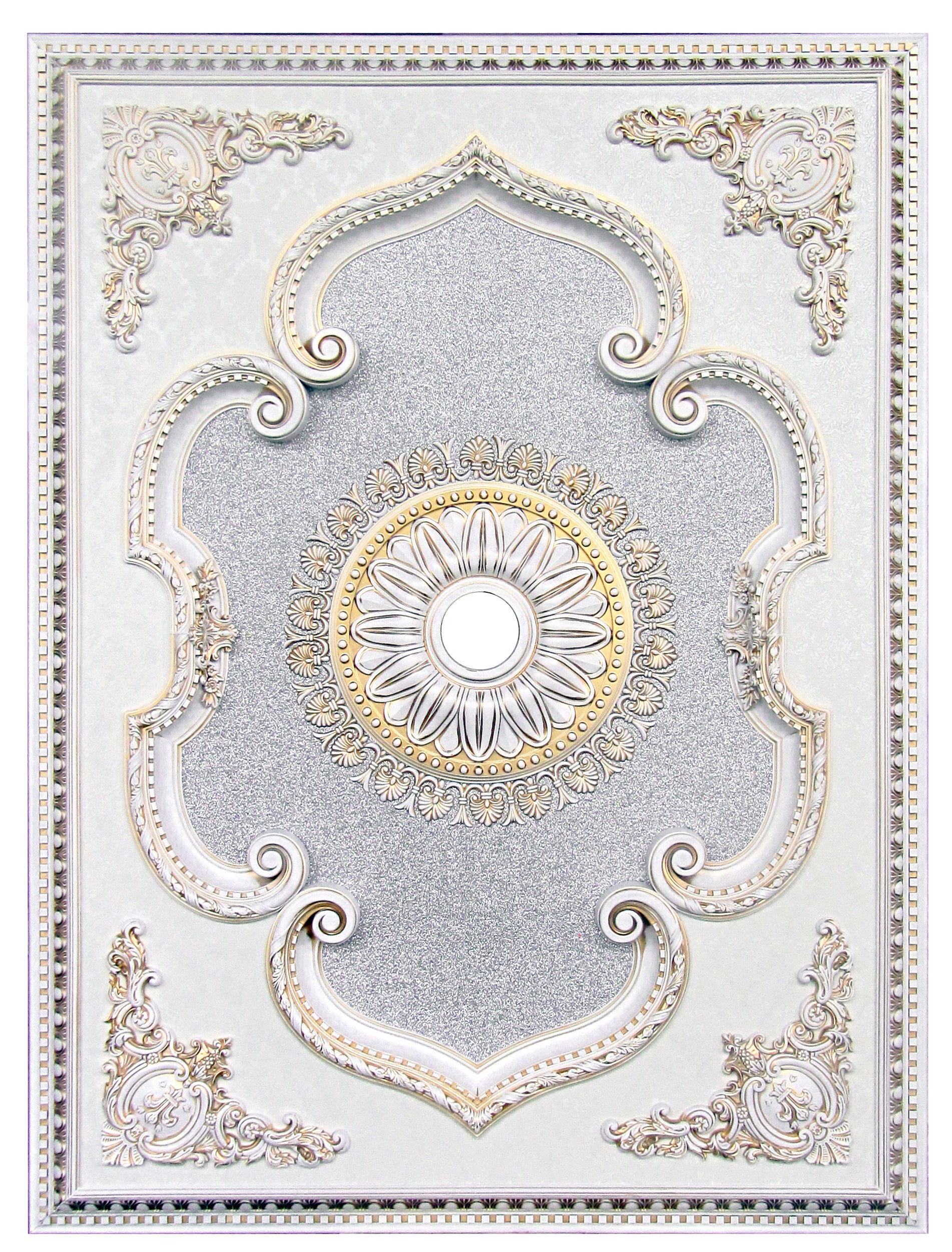 Artistry Lighting Rectangle Ceiling Medallion | Wayfair