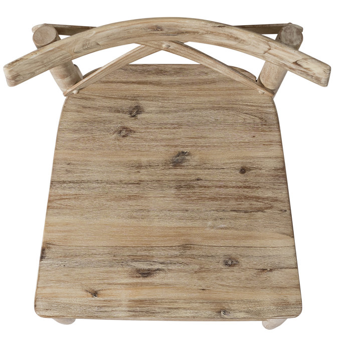Sand & Stable Eugley Solid Wood Bar & Counter Stool & Reviews | Wayfair