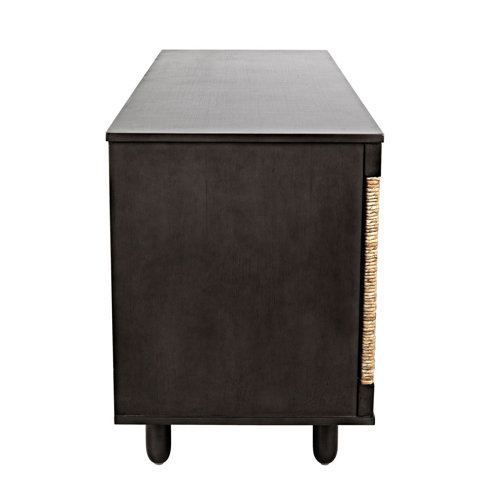 Noir Brook 4 Door Sideboard | Wayfair